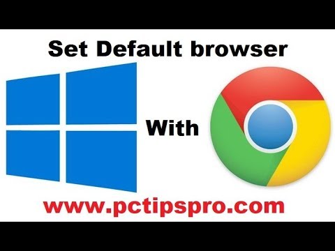 How to Set Google Chrome as Default Browser in Windows Computer