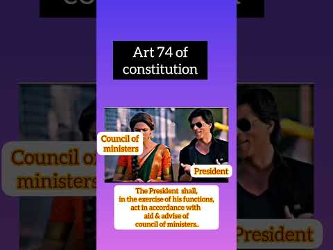 Art 74 #shortsvideo #shorts #short #youtubeshorts #gk #upsc