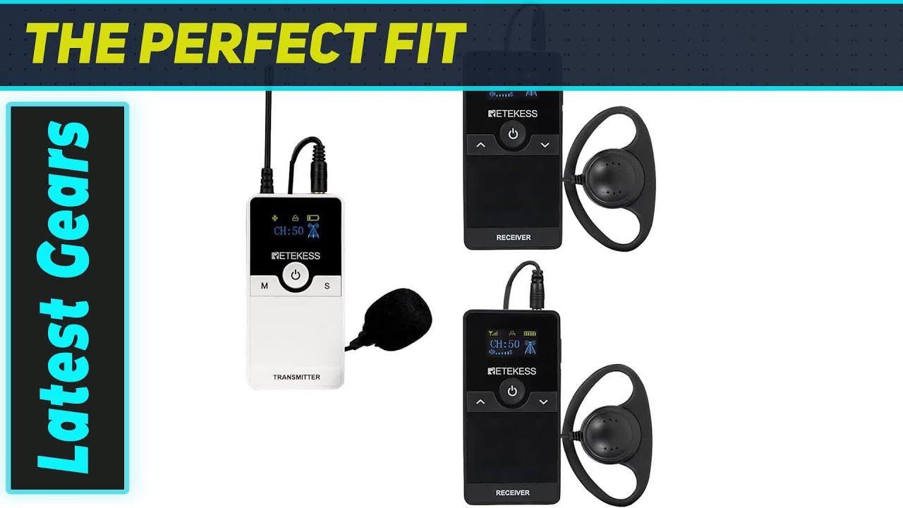 Retekess TT116: The Best Simultaneous Interpretation System for Church & Court