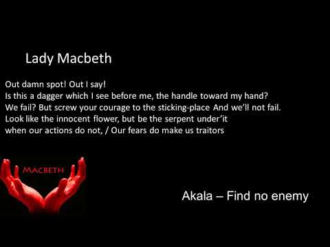 Lady Macbeth Quote Memorisation - To music