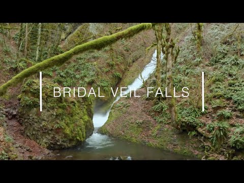 OREGON WATERFALL - BRIDAL VEIL FALLS