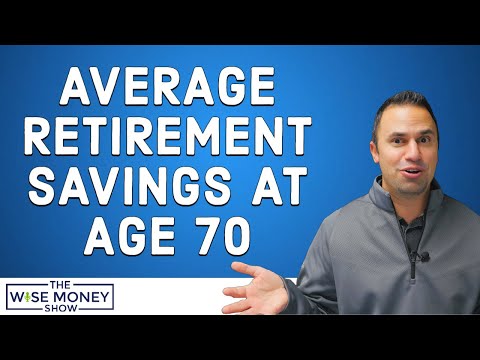 Average Retirement Savings at Age 70