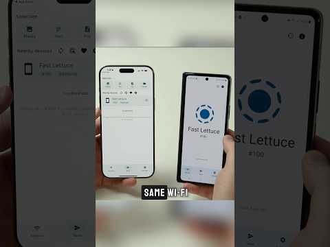 Use “AirDrop” Between iPhone and Android!