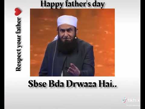 Maulana tareek jameel wishing Father's Day