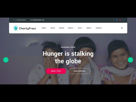 Charitious - NonProfit Fundraising Charity WordPress Theme | Best WordPress Theme for NGO