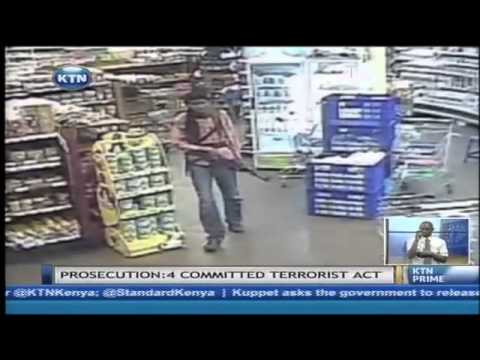 Four suspects charged with involvement in the westgate attack that claimed nearly 70 lives