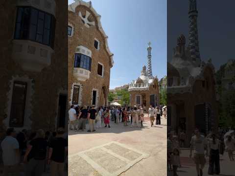 Park Guell Barcelona #shorts #travel #beautifuldestinations