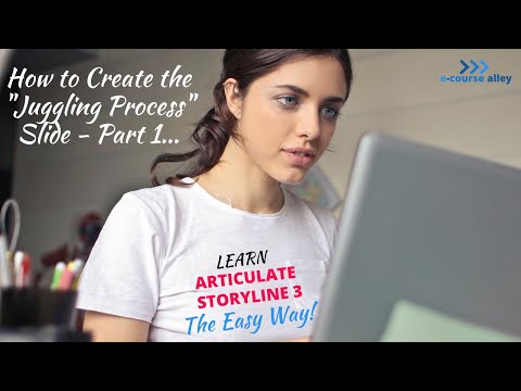 How to Build the "Juggling Process" Slide in Articulate Storyline 3 - Part 1
