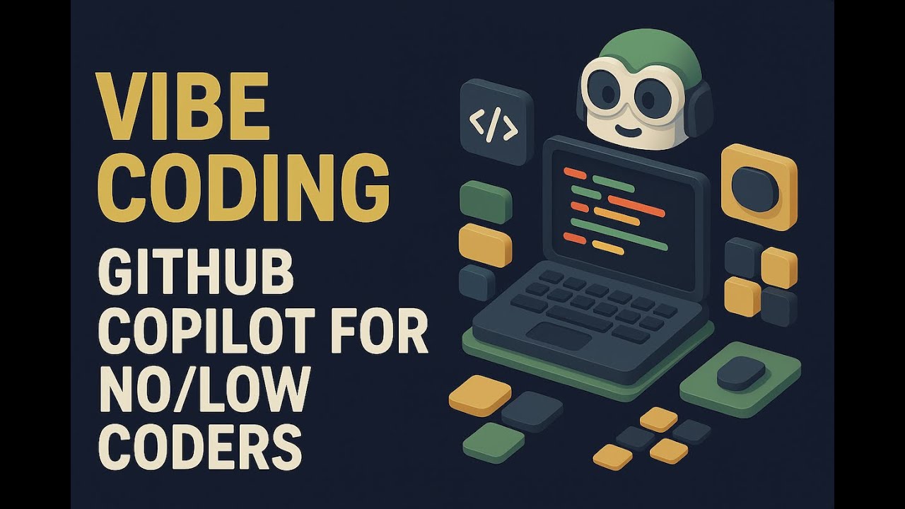 Vibe Coding with GitHub Copilot: No-Code/Low-Code Innovation for Everyone