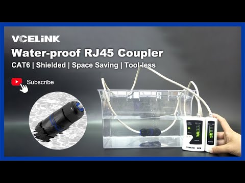What is a water-proof coupler? | RJ45 CAT6 Short-type Coupler | VCELINK