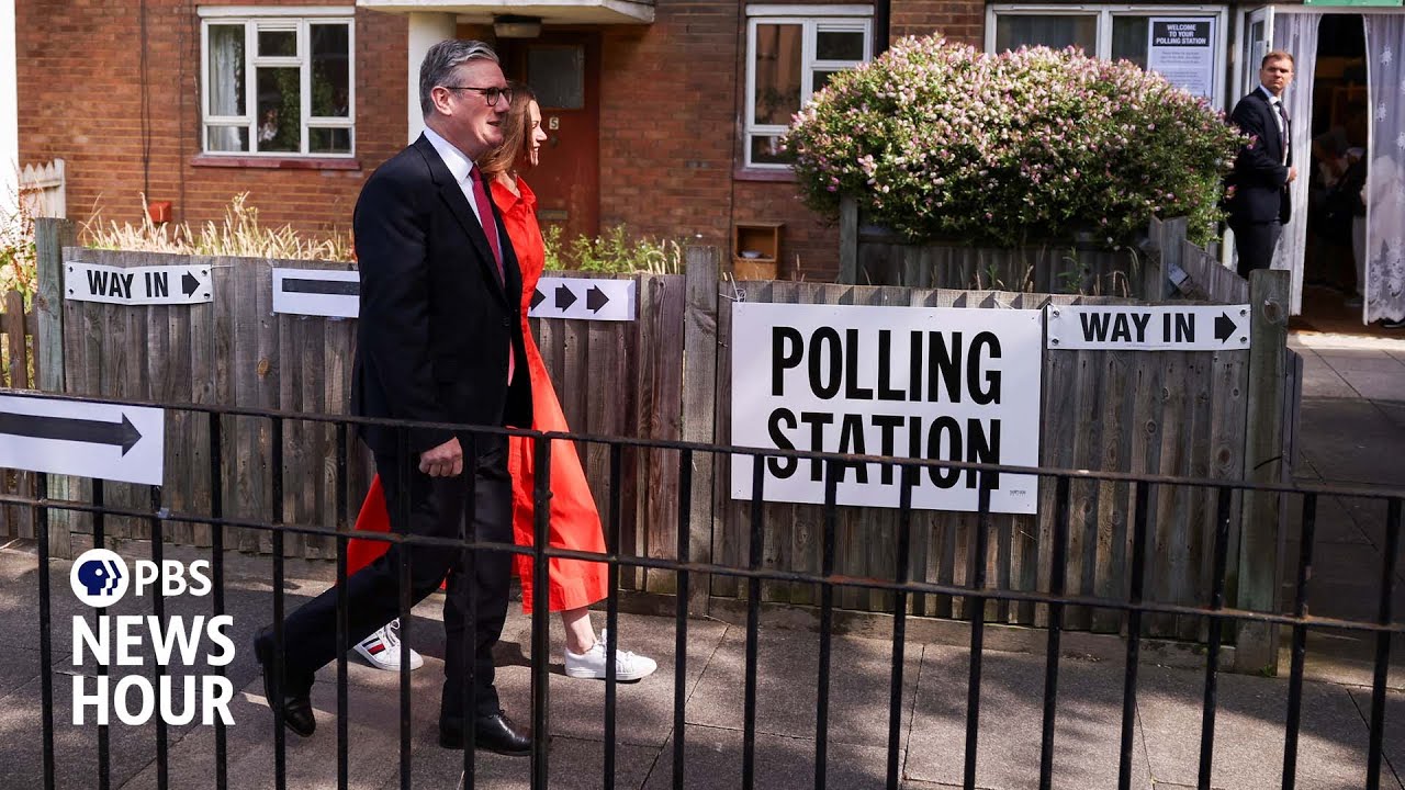 Exit polls show Labour landslide in U.K. election, ending 14 years of Conservative rule