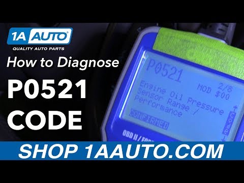 How to Diagnose P0521 Failed Sender Code