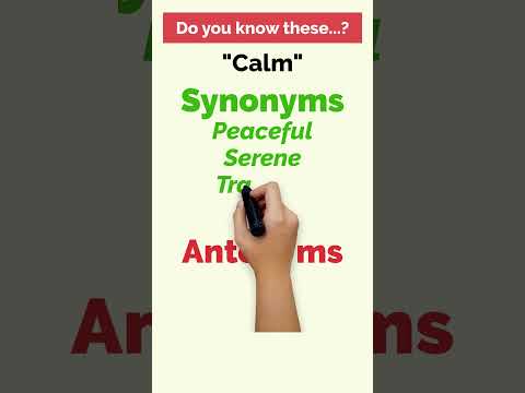 Common English Synonyms and Antonyms = 🚫 #basicenglishquiz