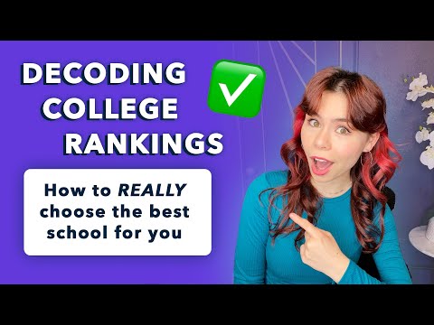 Decoding College Rankings (and how to ACTUALLY begin your college search!)