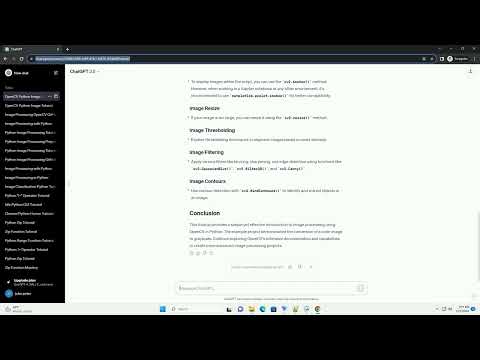 image processing projects using opencv python