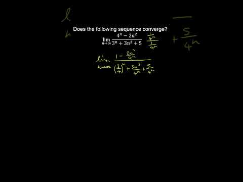 Sequences, Limits, Convergence, Example - AP Calculus BC