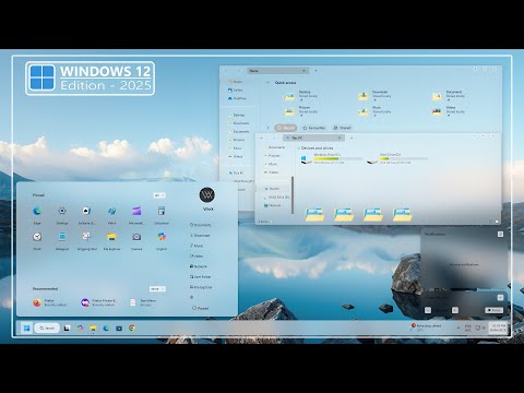 Windows 12 Classic Style Edition - 2025 | New UI for Windows 11