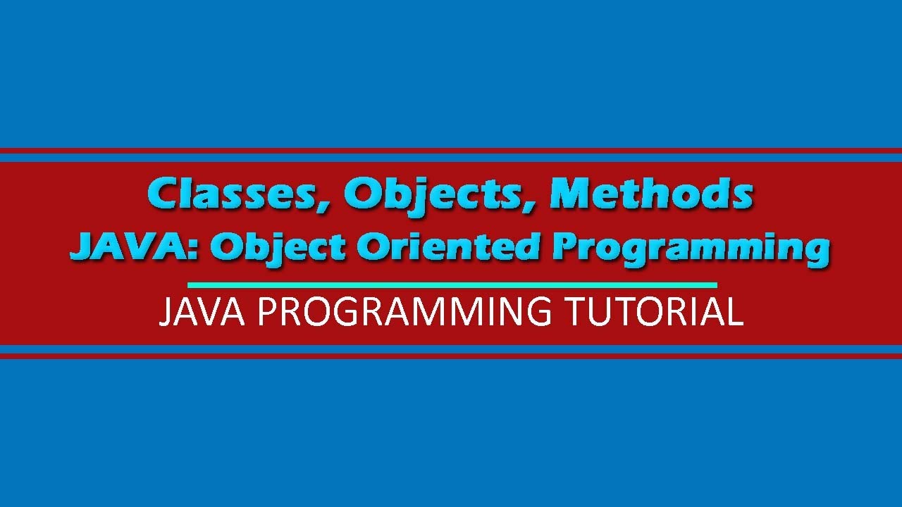 Java:Classes, Objects, Methods|Object Oriented Programming Tutorial #1 | Filipino | Tagalog