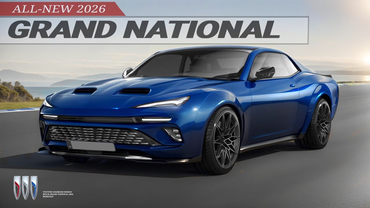2026 Buick Grand National Springs Back to a Muscle Car Life From Behind ...