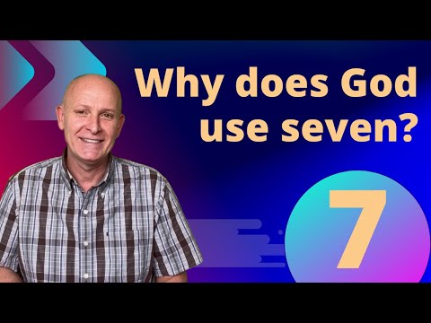 ❓ MEANING of the number 7 📖 in the BIBLE. #1