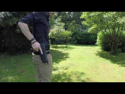 Double Tap Designs mk23 Retention Holster Test