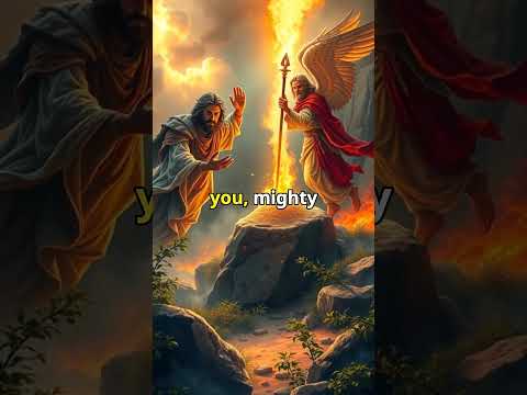 Gideon: Chosen by God to Defeat Midian ✨ | Judges 6 | Powerful Bible Story 👑🔥 #shorts #god #bible