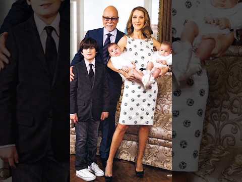 Céline Dion and Late Husband René Angélil 20 Years Of Marriage & 3 Sons🥰#blacklove#couplegoals#viral