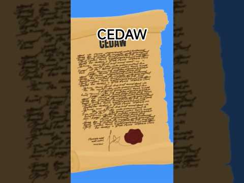 UN Convention Elimination discrimination against women CEDAW International Law #law