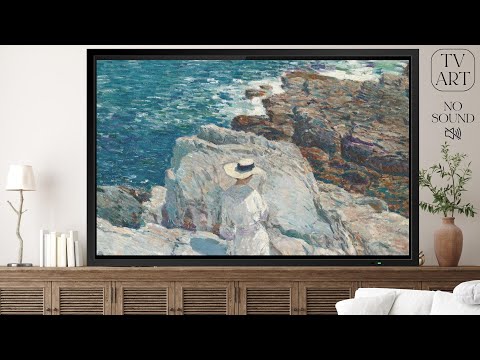 Vintage Beach TV Art | 2HRs of Beach Paintings for your TV Screensaver | Coastal Paintings