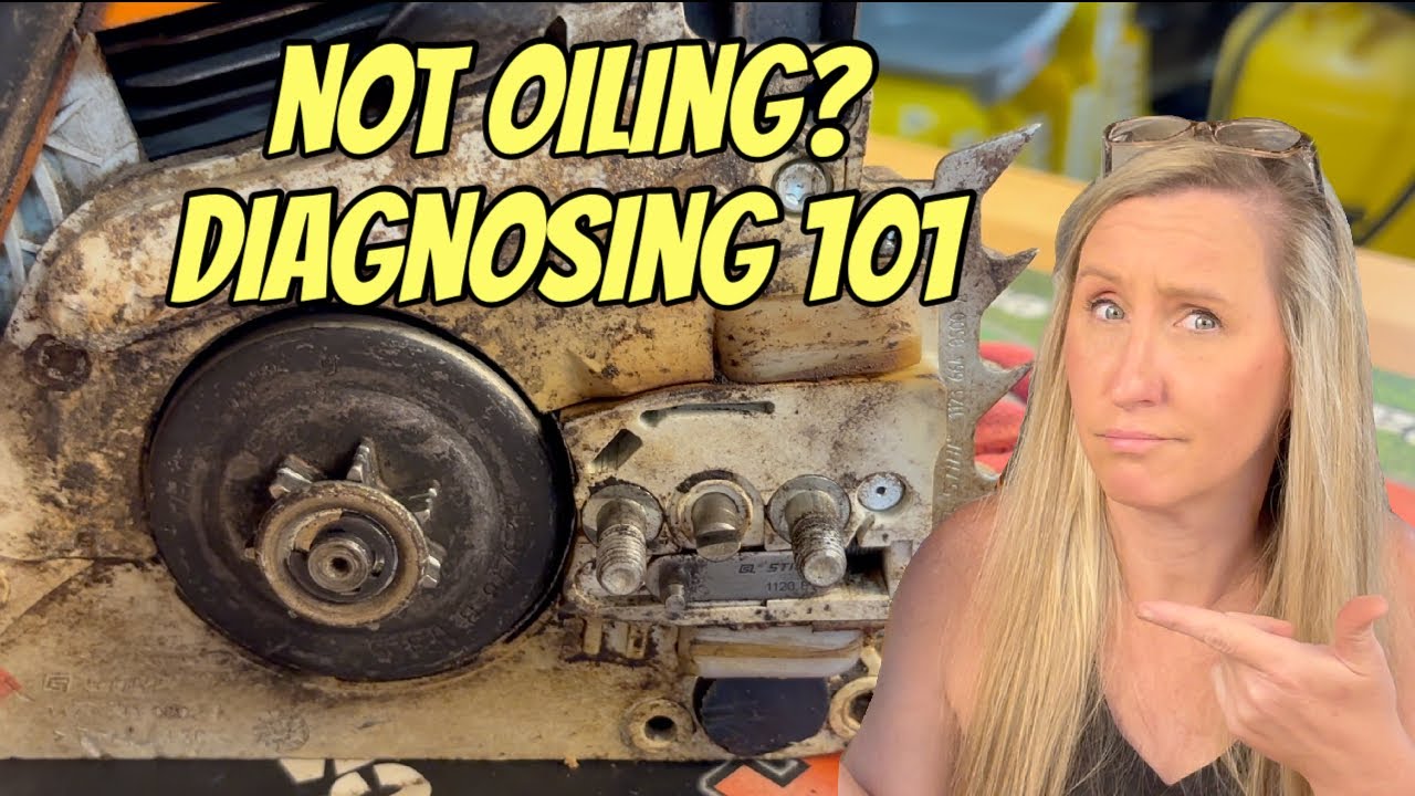 Huge Problem, Simple Fix! How To Easily Repair Your Stihl Chainsaw Oiling System With Confidence!