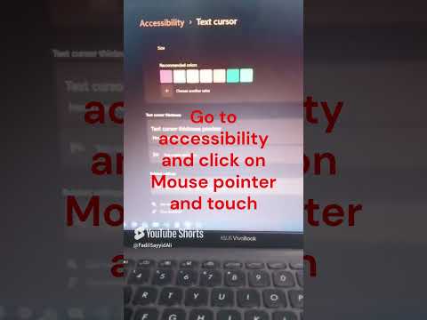 How to change Mouse Cursor in windows computer #technology #windows #youtubeshorts #tech #youtube