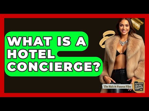 What Is A Hotel Concierge? - The Rich And Famous Files