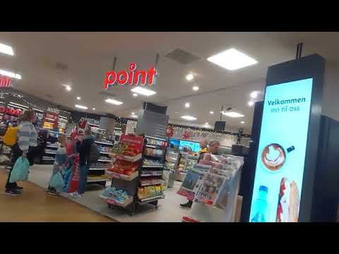 Bergen airport international terminal walk-through