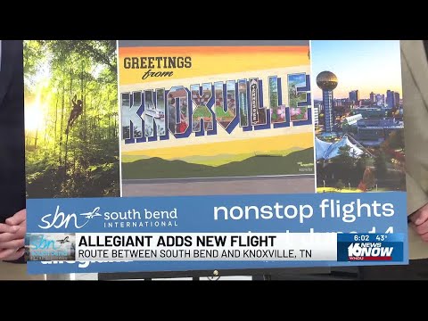 Airport, city leaders excited for new flights between South Bend, Knoxville