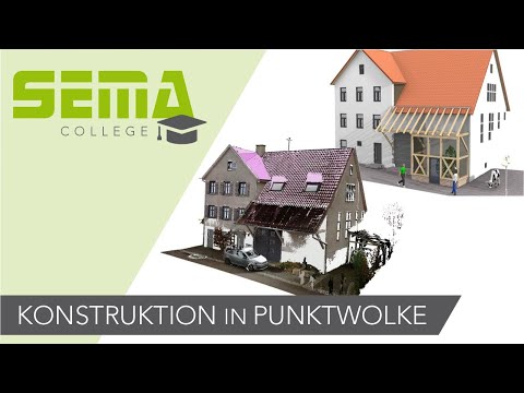 Online-Kurs: Konstruktion auf Basis einer Punktwolke