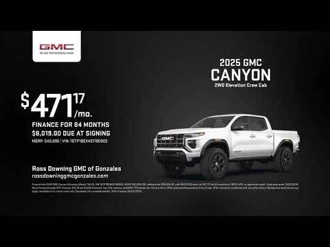 GMC Canyon 05/25/2025 5549555