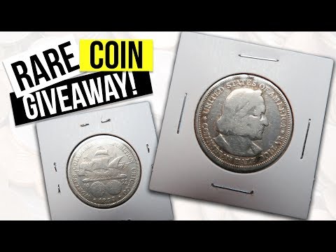 COLUMBIAN HALF DOLLAR COINS WORTH MONEY - SILVER COIN GIVEAWAY!!