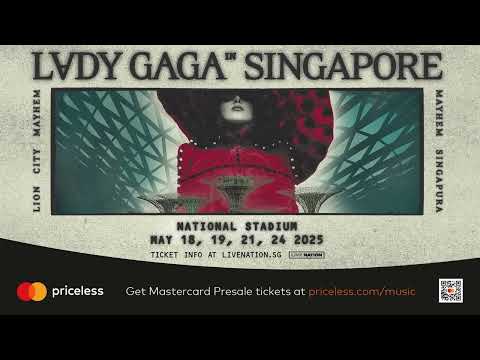 Lady Gaga in Singapore