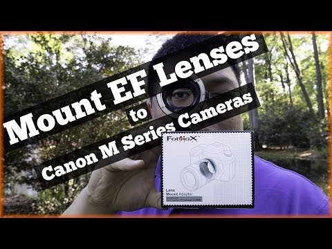 Fotodiox EF to EF-M Lens Mount Adapter