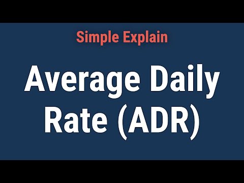 What Is the Average Daily Rate (ADR)?