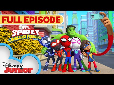Rocket Rhino! | S1 E8 | Full Episode | Marvel's Spidey and his Amazing Friends | @disneyjunior