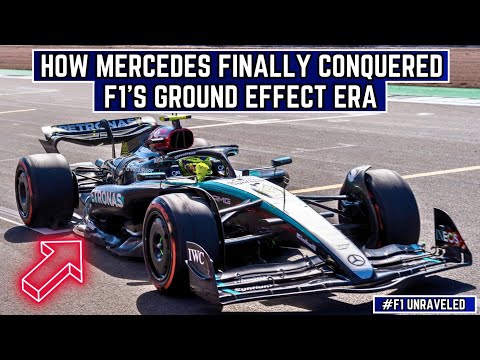 How Mercedes's W15 CONQUERED F1's Ground Effect Era | F1 2024