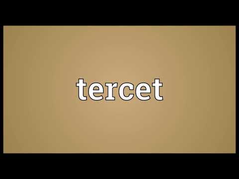 Tercet Meaning