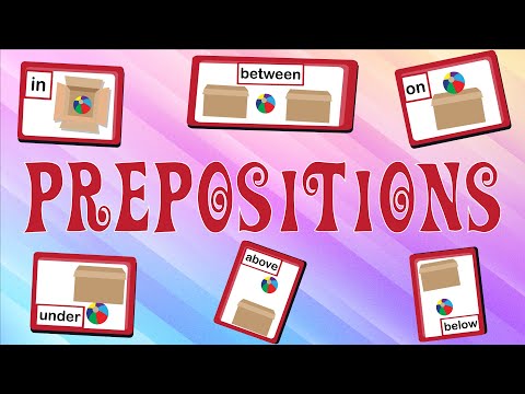 What Is a Preposition? | List of Prepositions for Kids