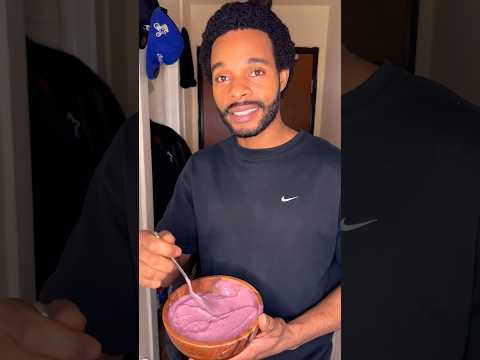 First scoop hits different! 😁🔥 #proteinsmoothie #shortvideo