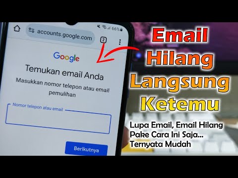 Cara Mencari Email Yang Sudah Hilang