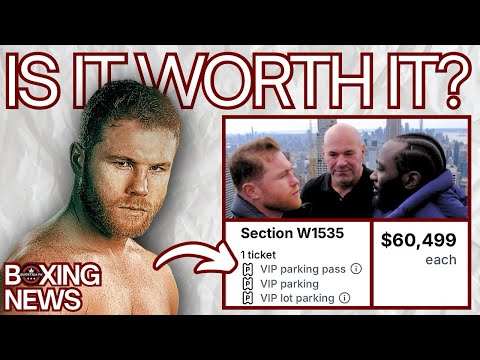 Canelo vs Crawford TICKET PRICES are STUPID EXPENSIVE! Everything You Need to Know