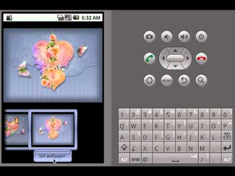 ANdroid: GO-Launcher Theme (GOLTh): Valentine Hearts Romance