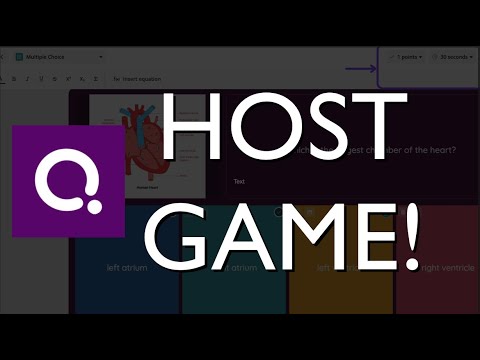 Quizizz - How to host a Live Game Remotely