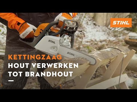 Brandhout zagen met STIHL kettingzagen